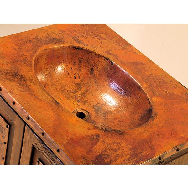 Copper Collection - Old Forge Sink Vanity - CAB-3