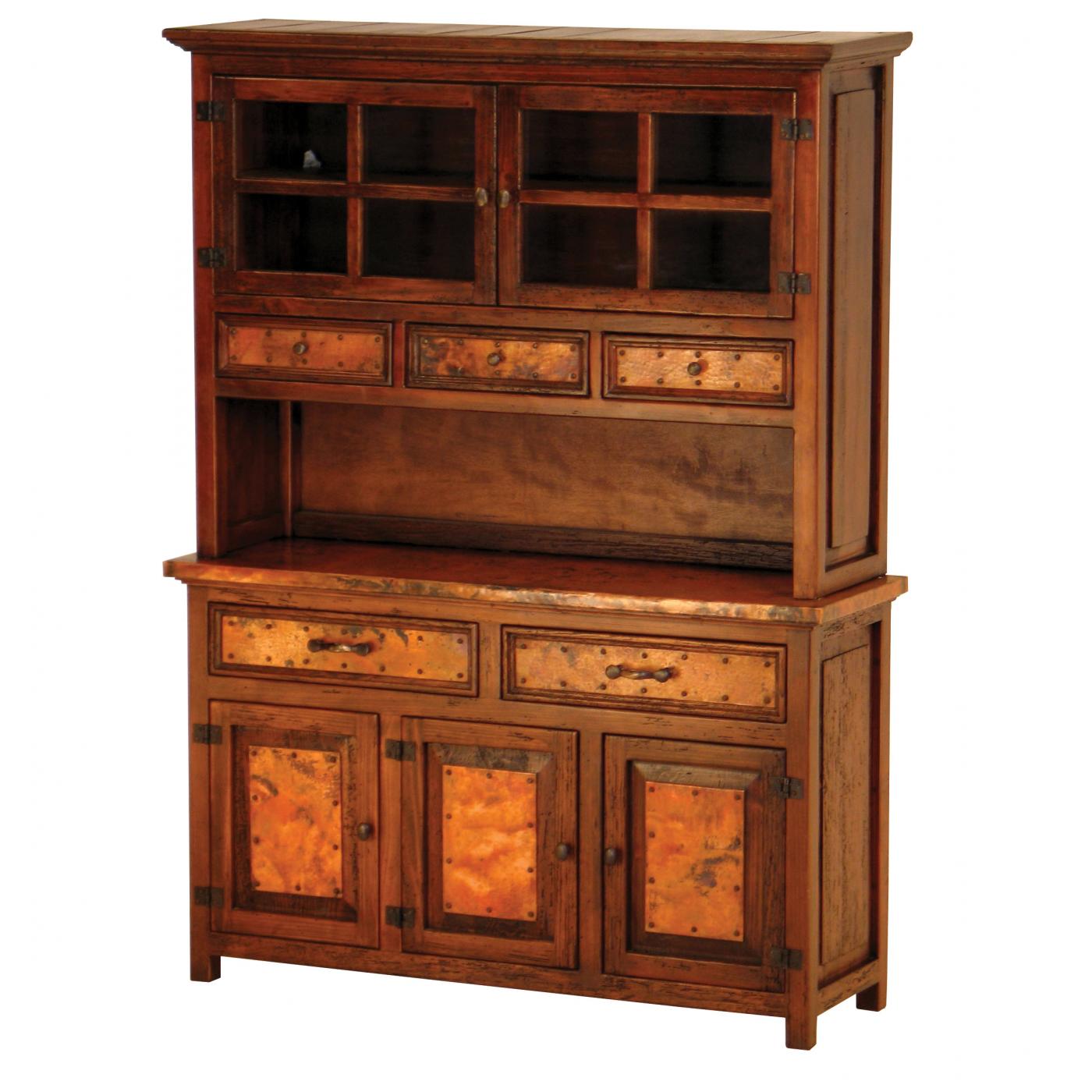 Francisco 5-Door Cupboard - Antique Brown