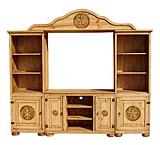 Rustic Pine Entertainment Centers and Mexican Rustic Entertainment Centers