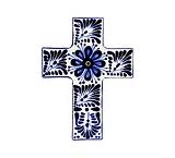 Mexican Folk Art - Religious Folk Art - Talavera Crosses