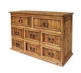 Authentic Rustic Pine Dressers and Mexican Rustic Dressers