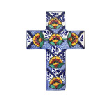 Mexican Folk Art - Religious Folk Art - Talavera Crosses