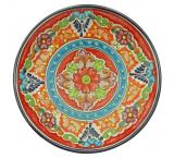 Authentic, Hand-Painted Talavera Platters by Tomas Huerta